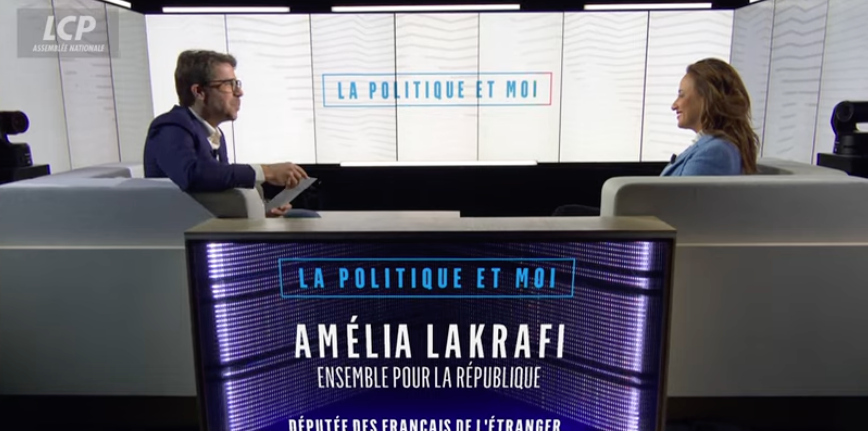 LCP « La politique et moi » : Amelia Lakrafi, députée Ensemble pour la ...